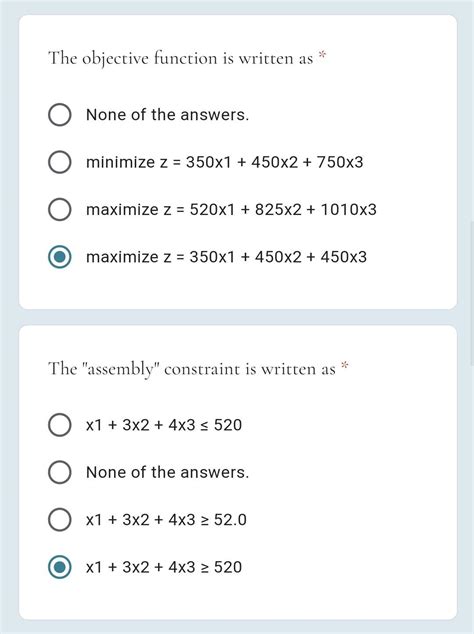 solved i formulation solve the following formulation