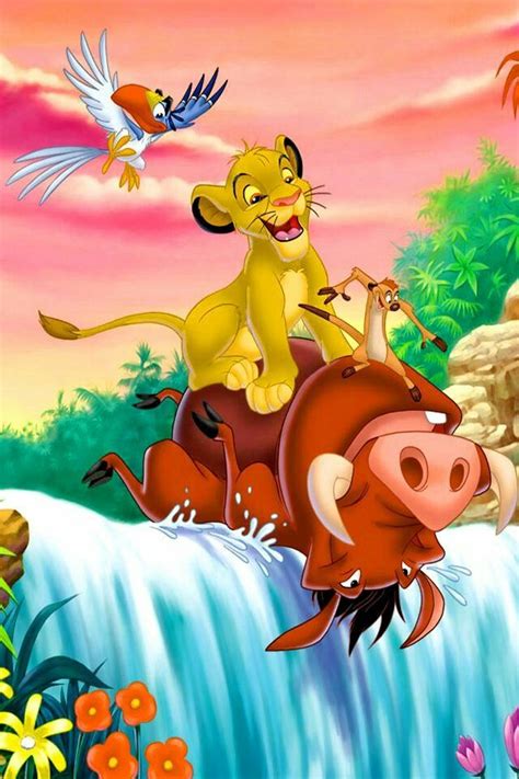 Zazu Simba Timon And Pumbaa ~ The Lion King Lion King Pictures