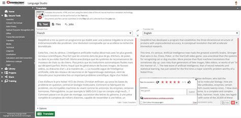 Machine Translation Omniscien Technologies