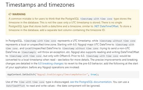 Npgsql Datetime Filtering Problem · Issue 85 · Serilog Contribserilog
