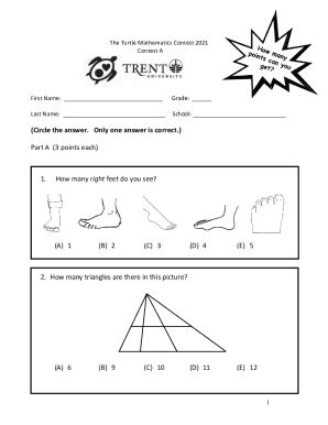 Fillable Online Circle The Answer Only One Answer Is Correct Part A Fax Email Print