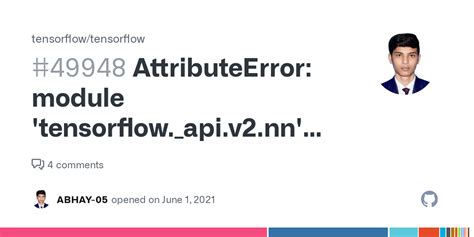 Attributeerror Module Tensorflowapiv2nn Has No Attribute Seq2seq · Issue 49948