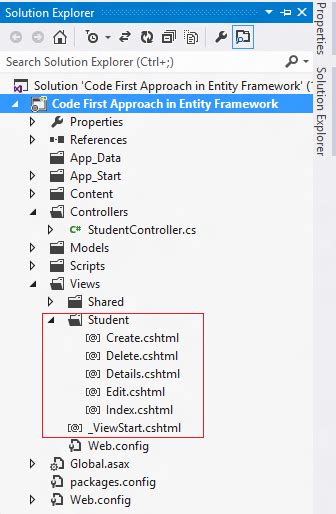 Code First Approach In Entity Framework