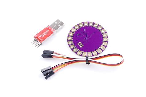 KNACRO 1Pcs Arduino Lilypad ATmega328P Wearable E Textiles Development