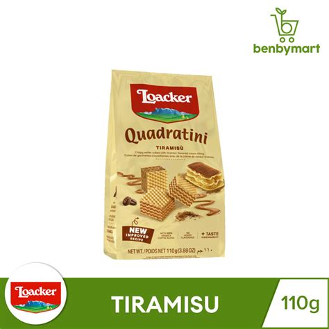 Loacker Quad Tiramisu 110g Shopee Philippines