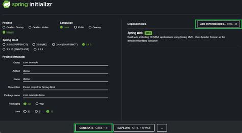 How To Create A Spring Boot Project Geeksforgeeks