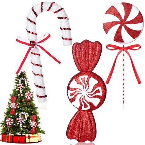 Styrofoam Large Candy Canes Giant Candy Cane Commercial Christmas Prop