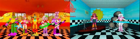 Sfm Fnaf Sb The Glamrock Animatronics Poster By Mauriciotoro2006 On