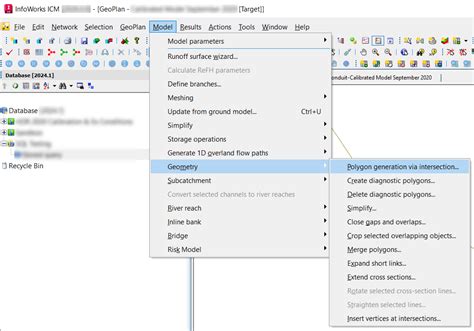 Invalid Pointer Error When Accessing Geometry Tools In Infoworks Icm