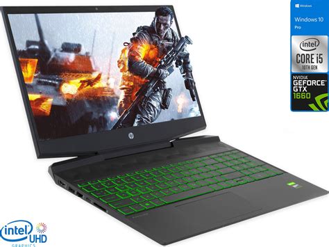 HP Pavilion 15 Gaming Notebook, 15.6" IPS FHD Display, Intel Core i5 ...