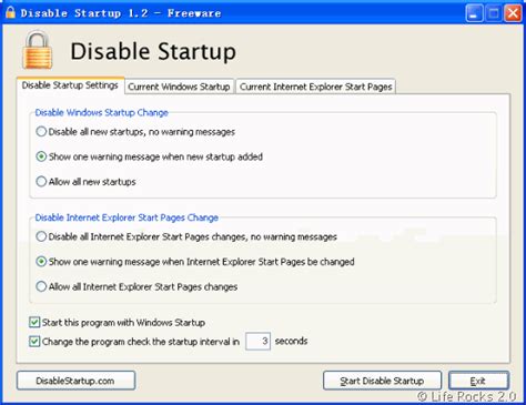Free Startup Manager Disable Startup