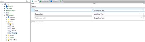 Sitecore Sitecore Branch Template Example