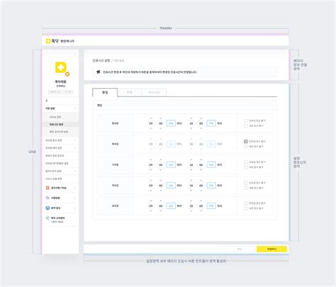 병원을 위한 프로덕트 만들기 앱 배너 메모