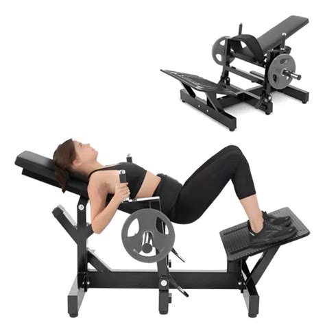 Prensa Para Pierna Altera Entrenamiento Extensión Hack Squat Negro
