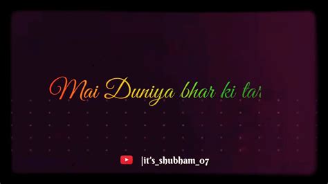 Mai Likh Du Aasman Par ️ Latest Whatsapp Status💛 Lyrics Song 2020😘