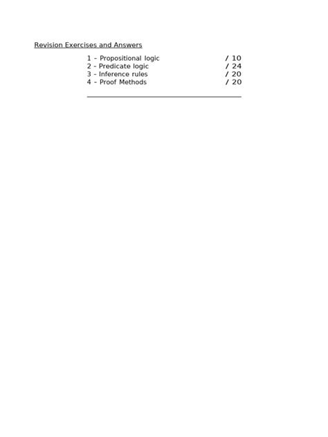 Discrete Structure Revision Questions V1 Pdf Logic Boolean Algebra
