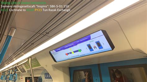 With Mrt Pyl Announcement Rapidkl Mrt Kajang Line From Cochrane To Trx Siemens Inspiro Set