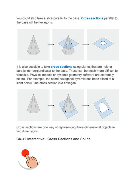 SOLUTION Cross Sections Of Solids Studypool