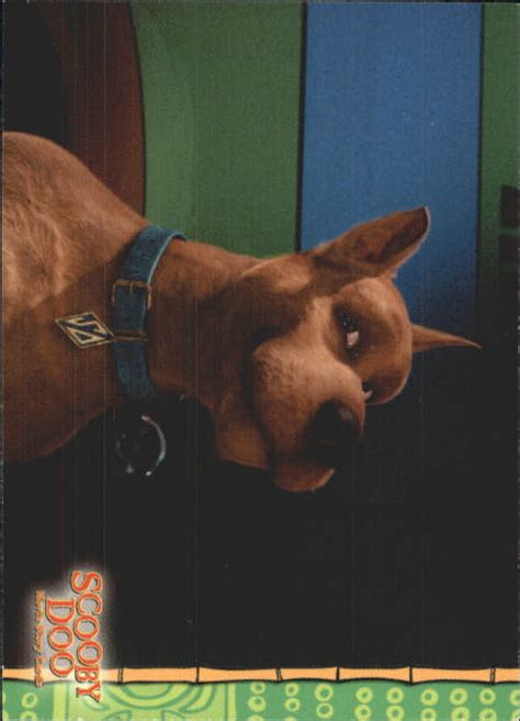 2002 Inkworks Scooby Doo The Movie 53 Scooby Dooby Doo Nm Mt