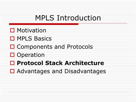 ppt mpls introduction powerpoint presentation free download id 505496