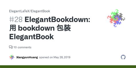 elegantbookdown 用 bookdown 包装 elegantbook · issue 28 · elegantlatex
