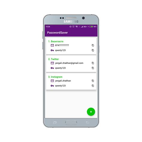 Github Yergali28password Saver Passwordsaver It Is Mobile App