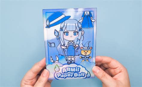 [무료도안] 3월 탄생석 🐬아쿠아마린 페이퍼돌🐬 종이인형 쉬운만들기 Paper Diy 네이버 블로그