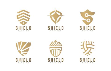 Multiple Style Shield Icon Collection Vector Art At Vecteezy