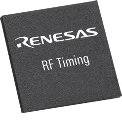 Renesas Clock Generators From RFMW