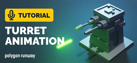 Laser Turret Loop Animation Blendernation