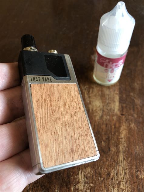 Gave The Lost Vape Orion Some Red Cedar Rvaping