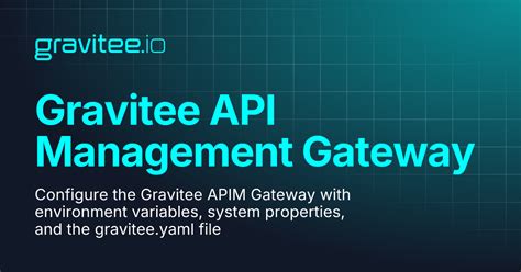 Gravitee Api Management Gateway Gravitee Documentation