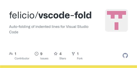 github felicio vscode fold auto folding of indented lines for visual