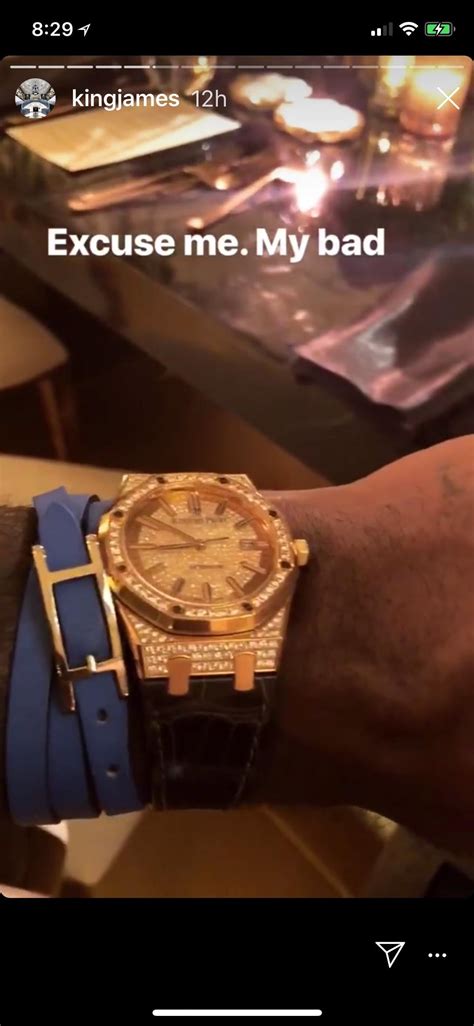Ap Lebron James Flexin On Instagram Rwatches