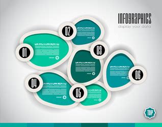 Infographics Concept To Display Your Data Vector Image