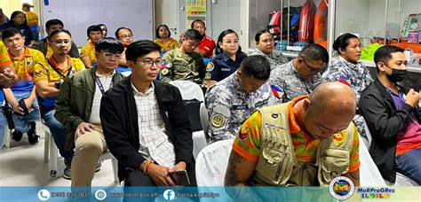 Iloilo Pdrrmo Strengthens Disaster Response Coordination Through Eoc