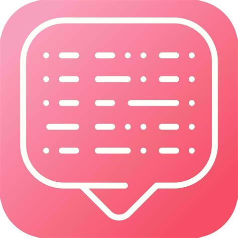 Morse Code Vector Icon 26336549 Vector Art At Vecteezy