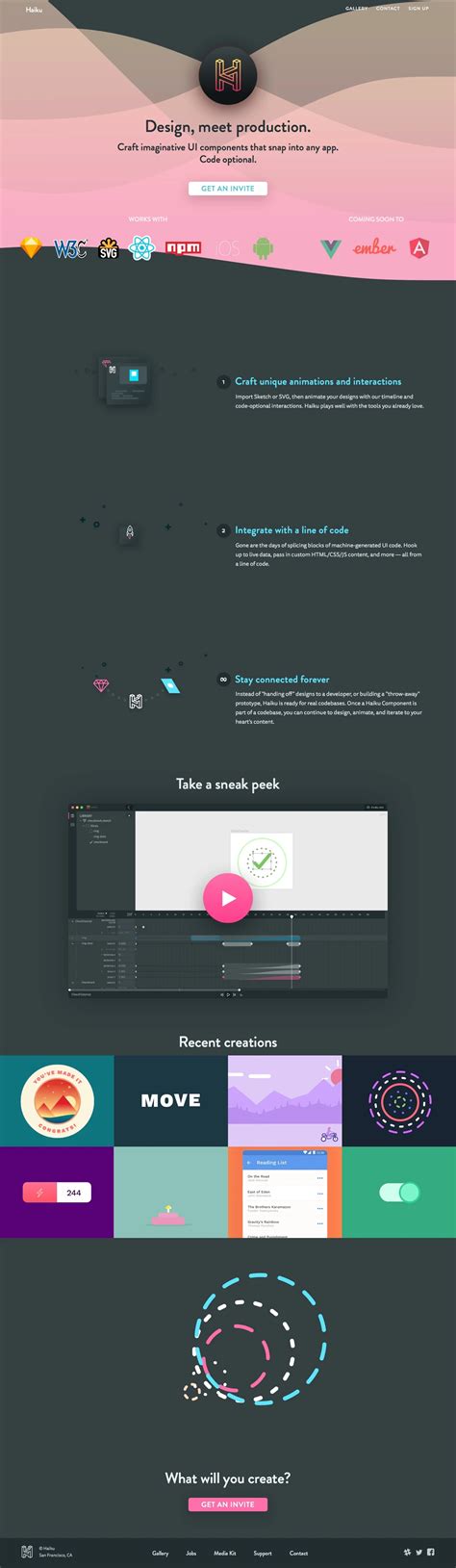 Haiku Website Design Lapa Ninja