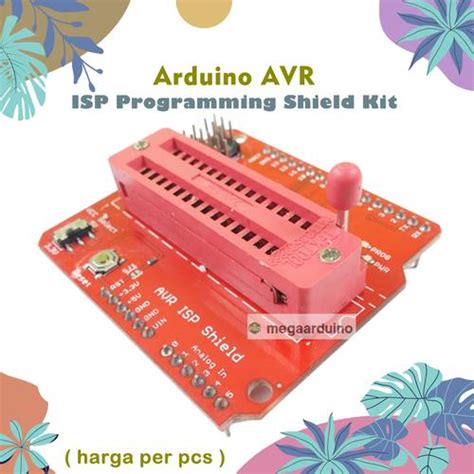 Jual Arduino Avr Isp Programming Shield Kit Kota Semarang Mega