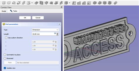 Discoverthat Journal Adding 3d Text In Freecad