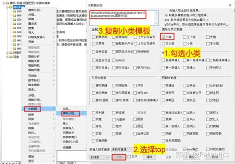 （专利检索分析）今日分享之分类器大数据分组 模板分组 知乎