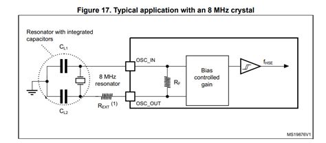 Microcontroller How To Connect Oscillator To MCU For Power Saving Operation Electrical
