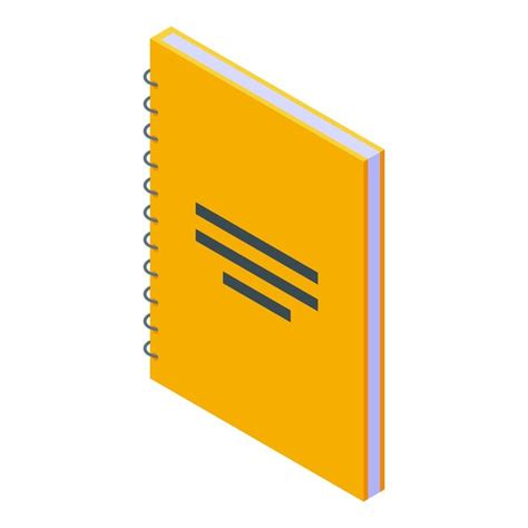 Premium Vector Paper Notebook Storage Icon Isometric Of Paper Notebook Storage Vector Icon For