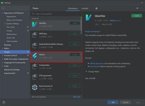 Cara Install Flutter Plugin Di Android Studio Chipmunk Dwiay Dal1809