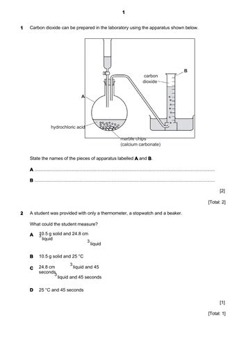 Experimental Techniques And Chemical Analysis Cie Igcse Chemistry Lesson Powerpoints