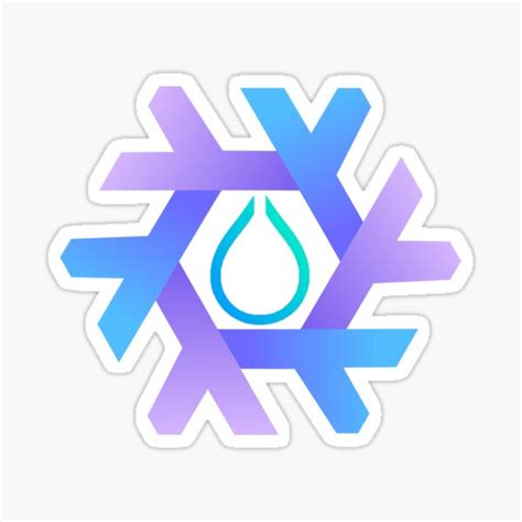Nixos Hyprland Logo Sticker For Sale By Etrigan63 Redbubble