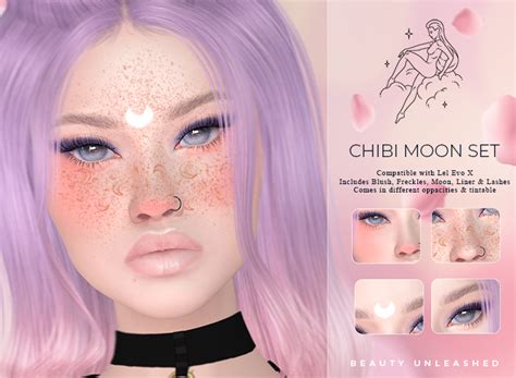 Second Life Marketplace Bu Chibi Moon Set Evo X