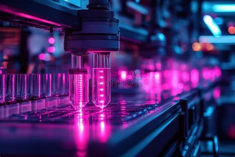 A Spectrophotometer In A Lab Technical And Scientific Research Theme