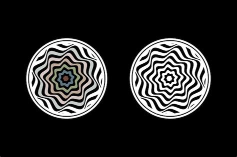 Premium Vector Abstract Geometric Element