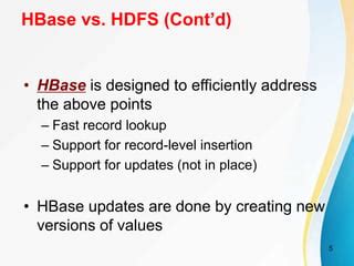 HBASE HIVE ARCHITECTURE AND WORKING EXAMPLES PPT